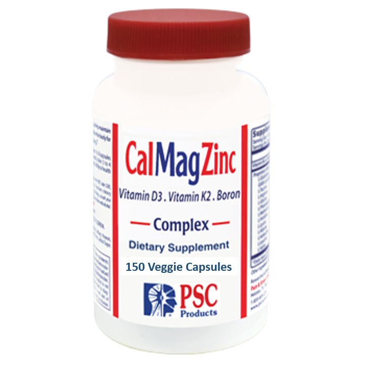 CalMagZinc Complex, 150 caps | pscproducts.com – PSC Products Direct