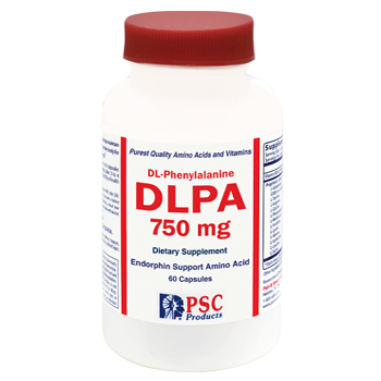 DLPA (DL-Phenylalanine) 750 mg 60 caps | Painstresscenter.com – PSC ...